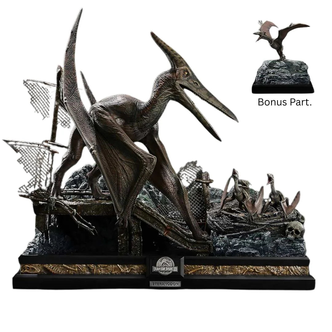 Jurassic Park III (Film) Pteranodon Bonus Version Statue By Prime1 Stu