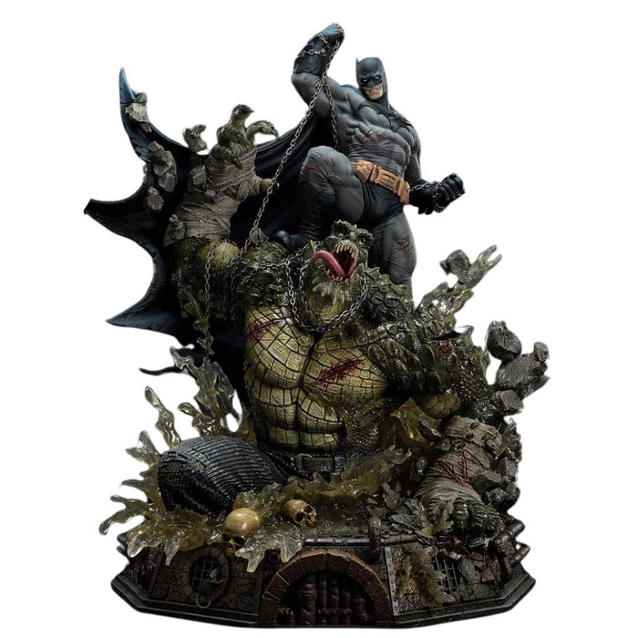 Dc Comics Batman vs. Killer Croc (Deluxe Version) Statue By Prime 1 St