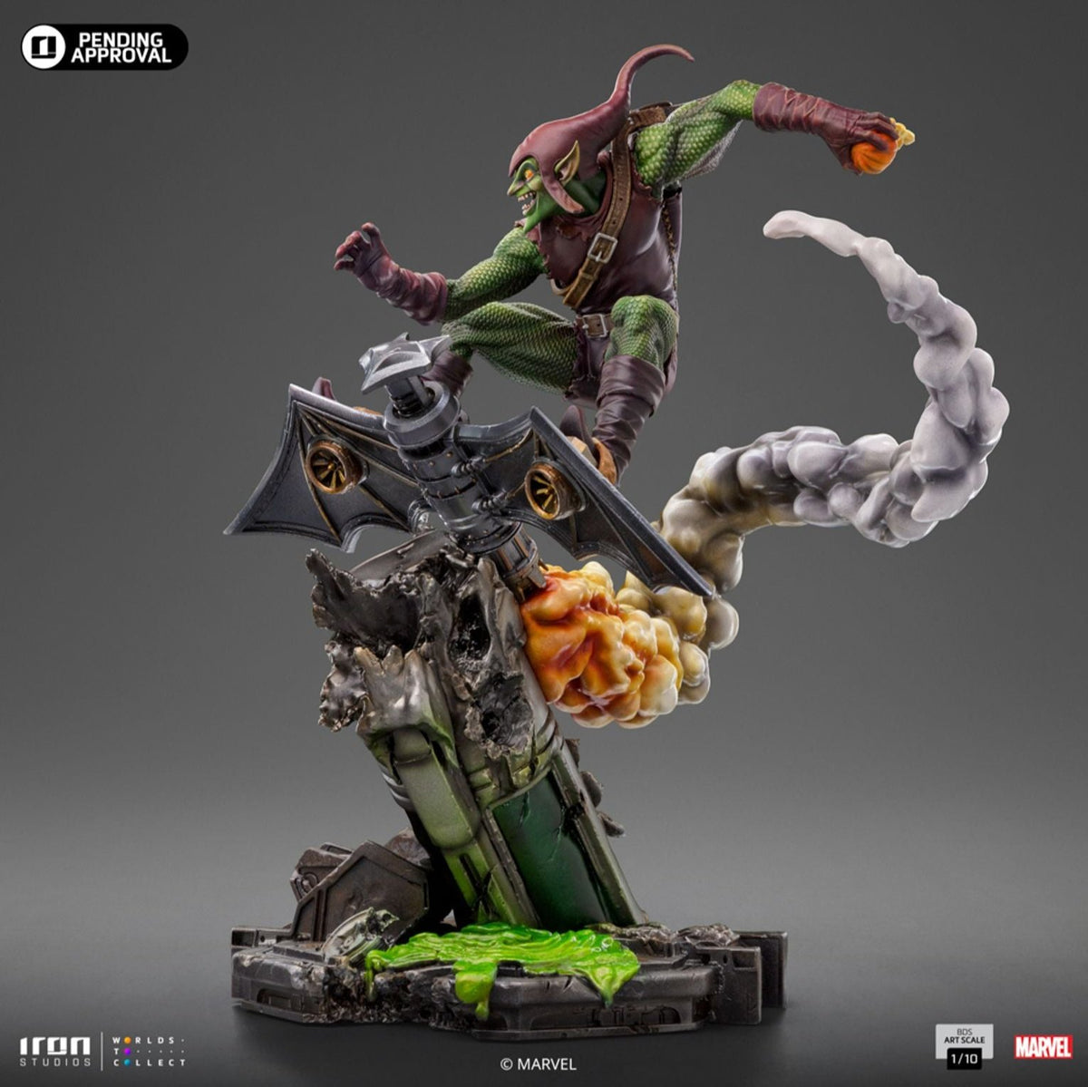 Green Goblin - (Spider-man vs Villains ) Art Scale 1/10 Statue By Iron