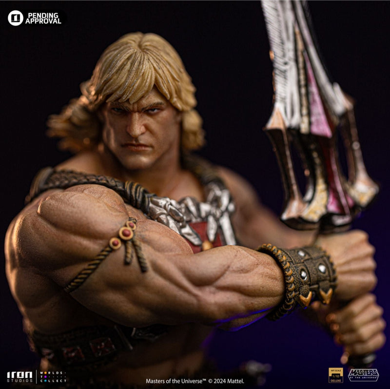 He-Man Unleashed (Masters of the Universe) 1/10 statue By Iron Studios
