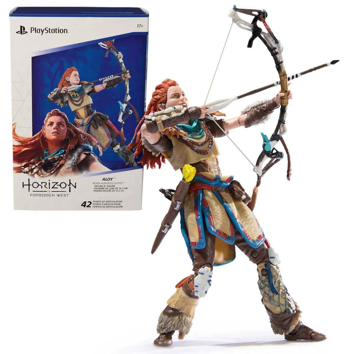 Horizon Forbidden West Shapes Collection Aloy 6-Inch Deluxe Action Fig