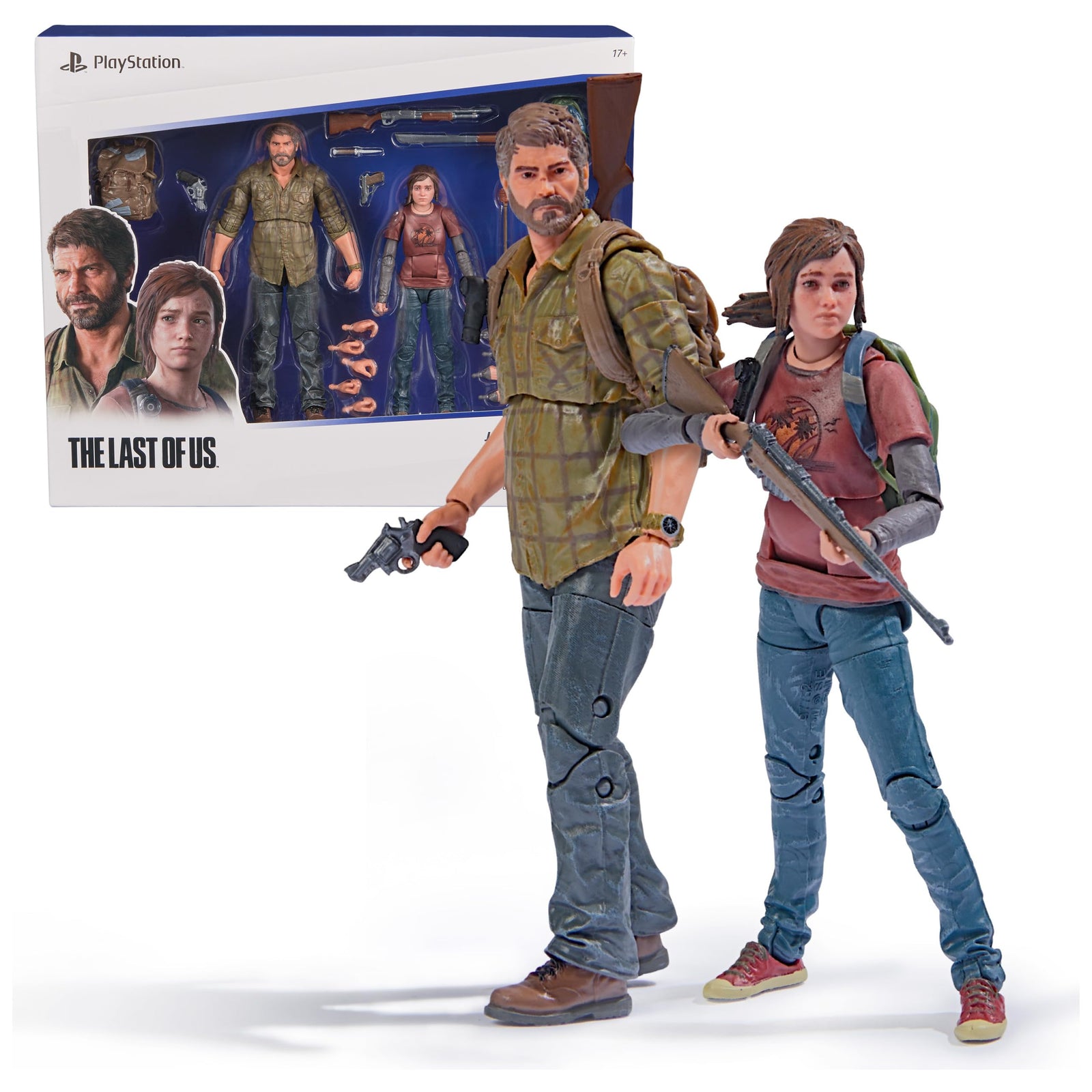 The Last of Us Joel & Ellie Figures 2 Pack