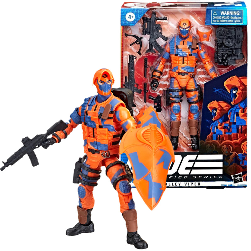 G.I. Joe Classified Series Cobra Alley Viper Action Figure #34