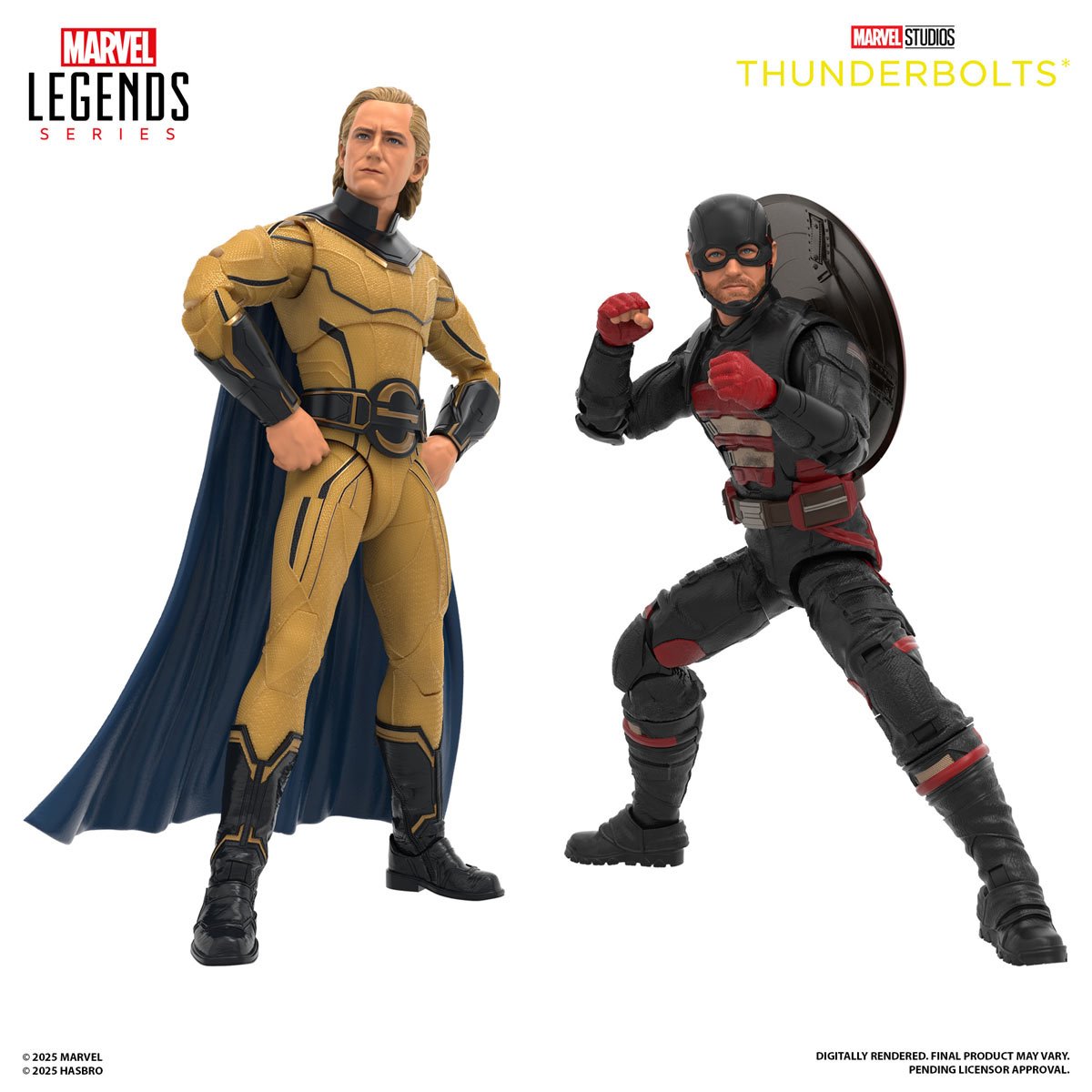 Thunderbolts Marvel Legends John F. Walker and Sentry 2 Pack Action Fi