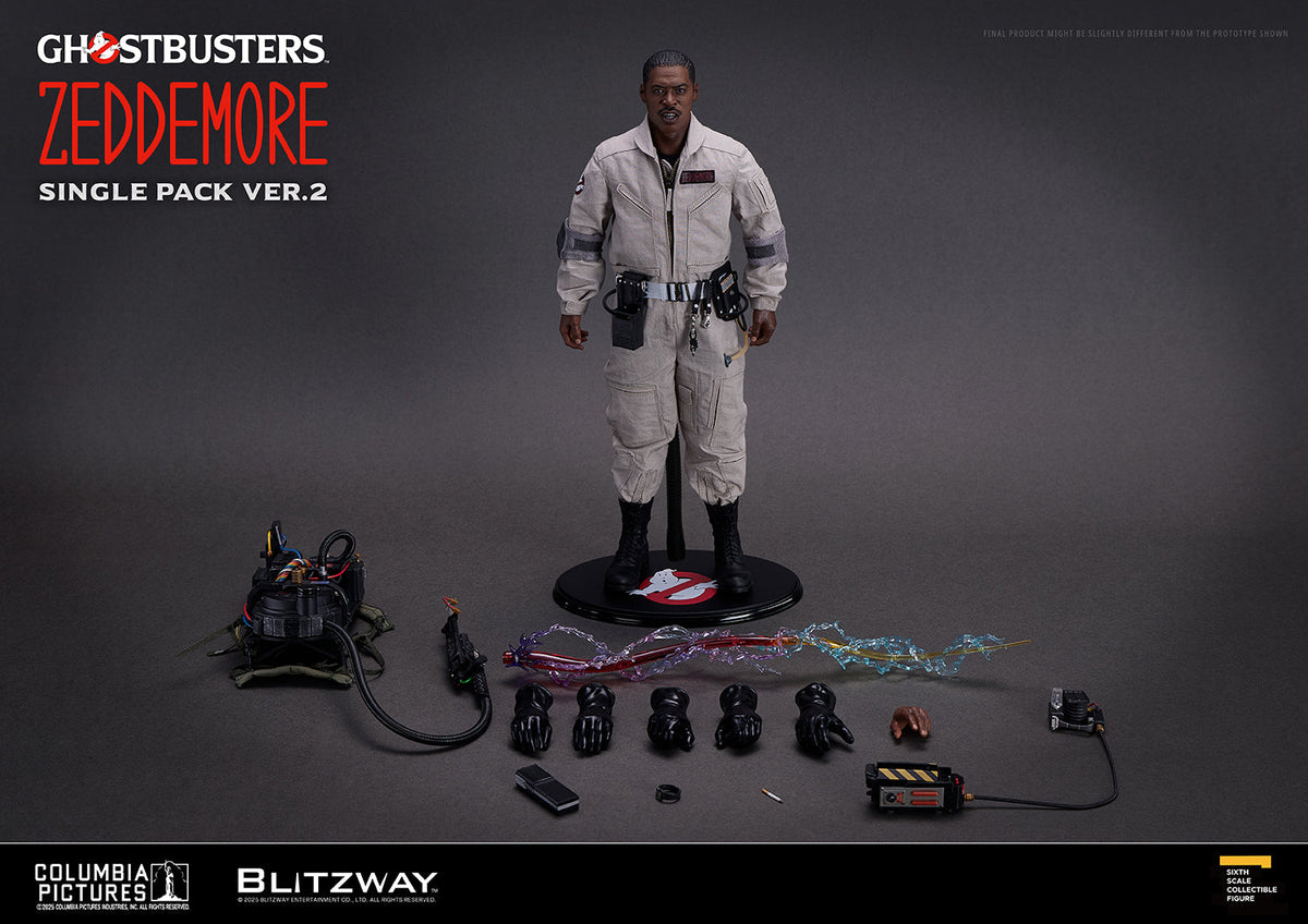 Winston Zeddemore (Ghostbusters) Premium UMS 1/6 Figure by Blitzway