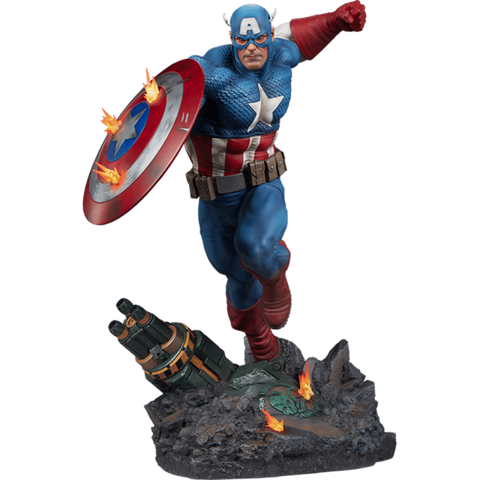 Captain America Premium Format By Sideshow