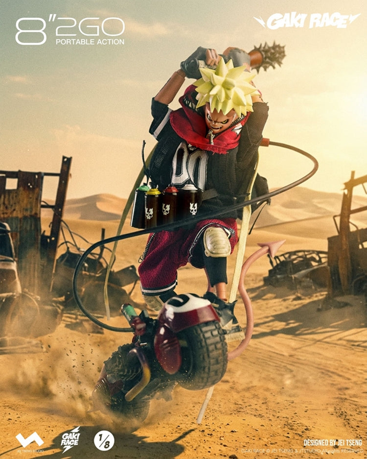 JTSTUDIO 8 2GO GAKIRACE ZAIKI Deluxe Version Action Figure