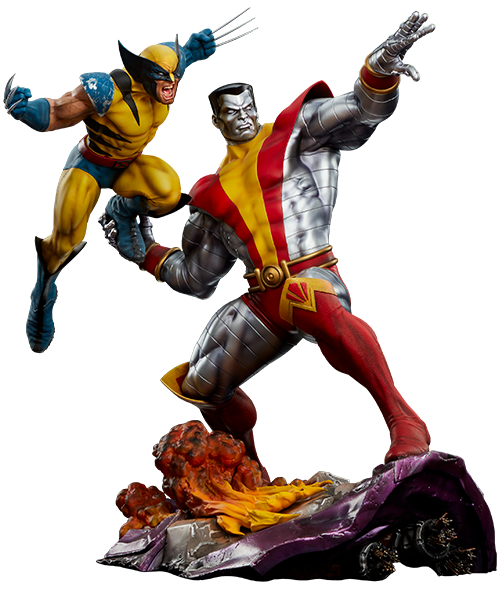 Fastball Special: Colossus and Wolverine Premium Format™ Figure by Sid