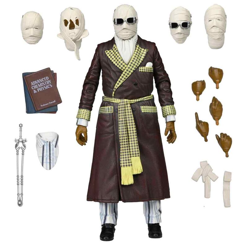 Ultimate Invisible Man "Kemp House" (Color Ver.) Action Figure by NECA