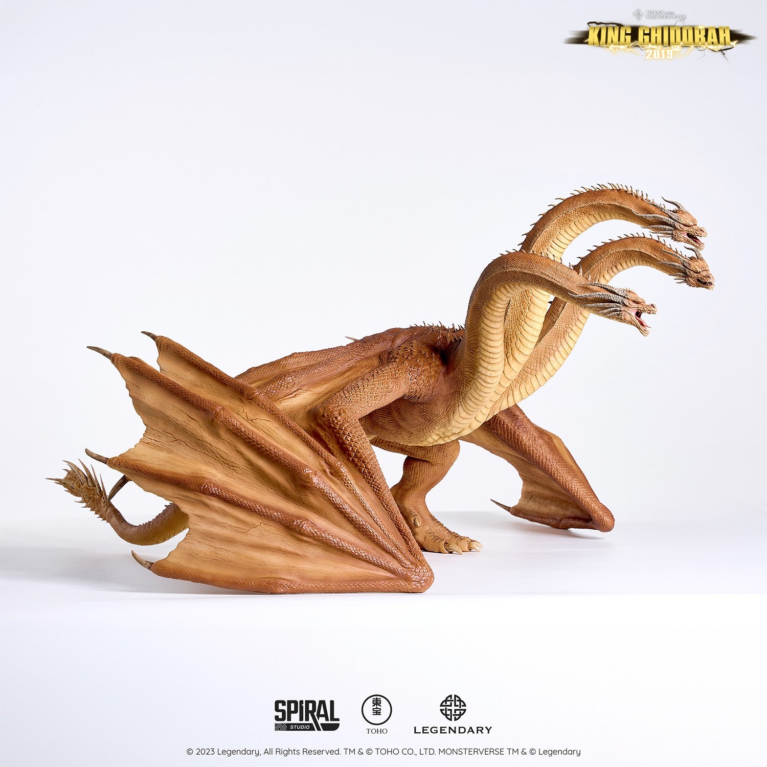 King Ghidorah (2019) Titans of the Monsterverse Statue by Spiral Studi