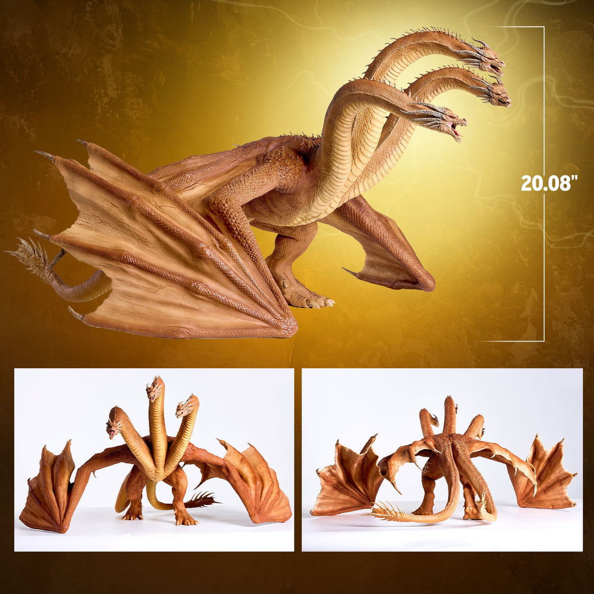 King Ghidorah (2019) Titans of the Monsterverse Statue by Spiral Studi