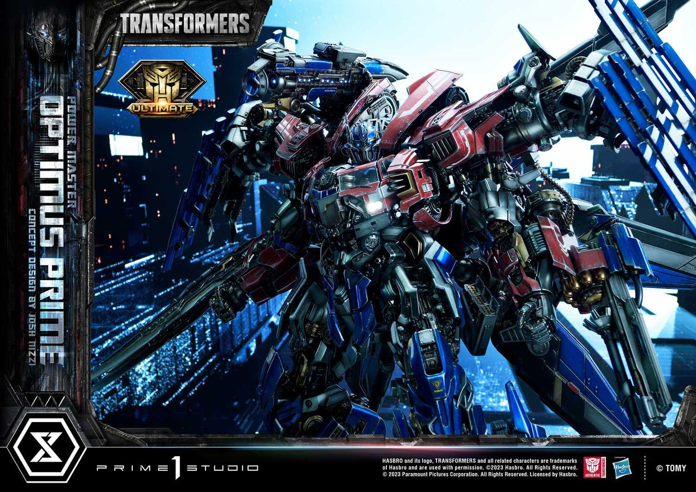 Prime 1 Studios Power Master Optimus Prime Ultimate Bonus version