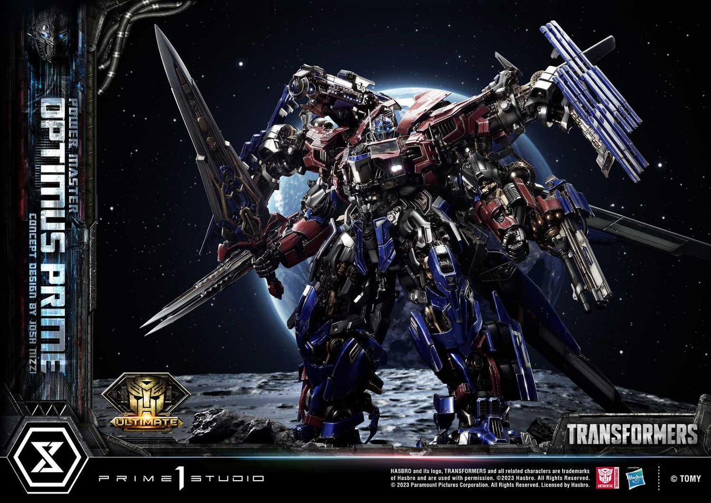 Prime 1 Studios Power Master Optimus Prime Ultimate Bonus version
