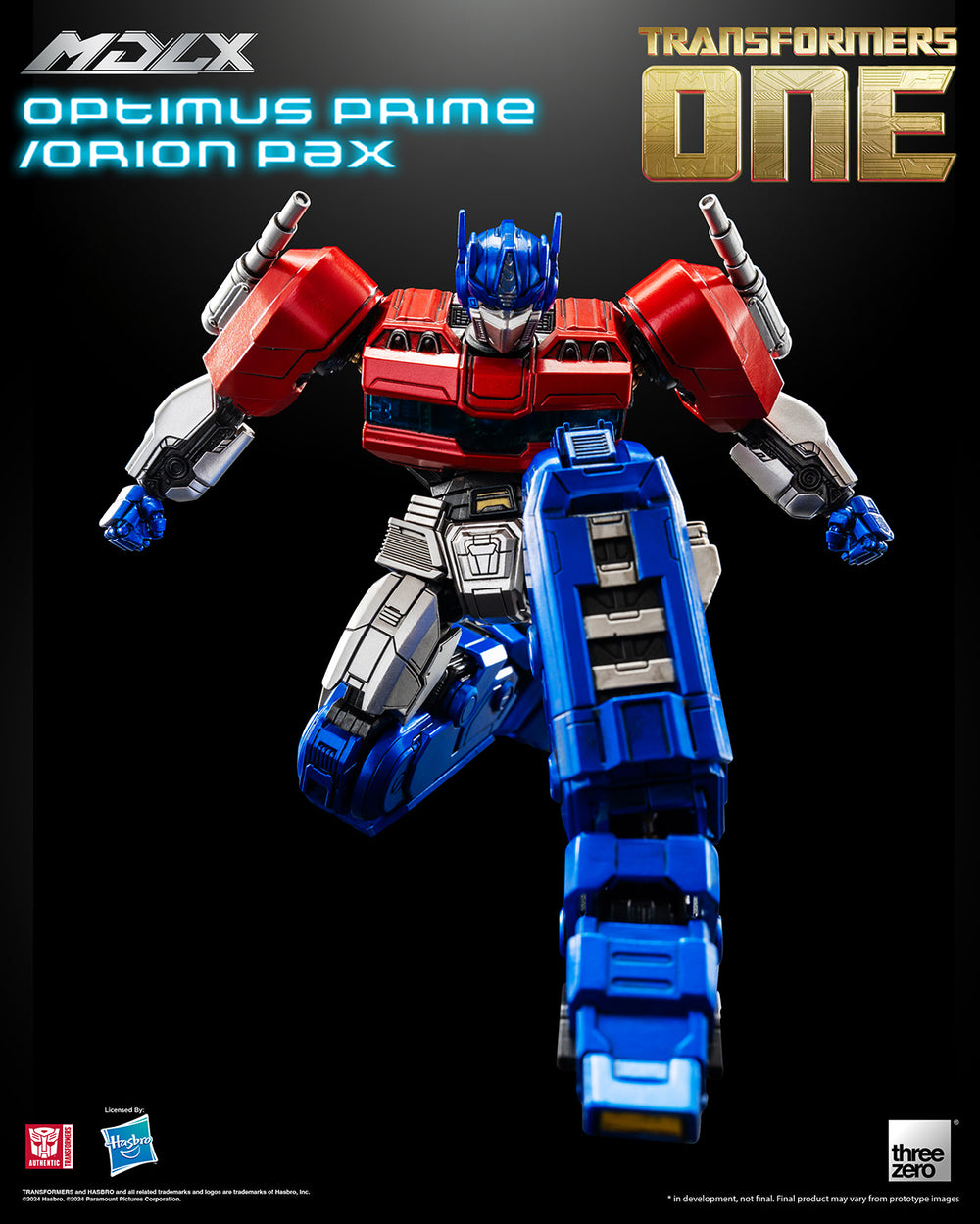 Transformers One Optimus Prime/Orion Pax MDLX Action Figure By Threeze