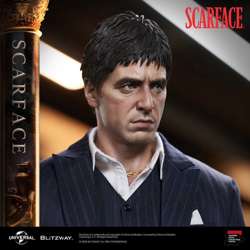 Scarface (Standard Ver.) 1/4 Statue by Blitzway