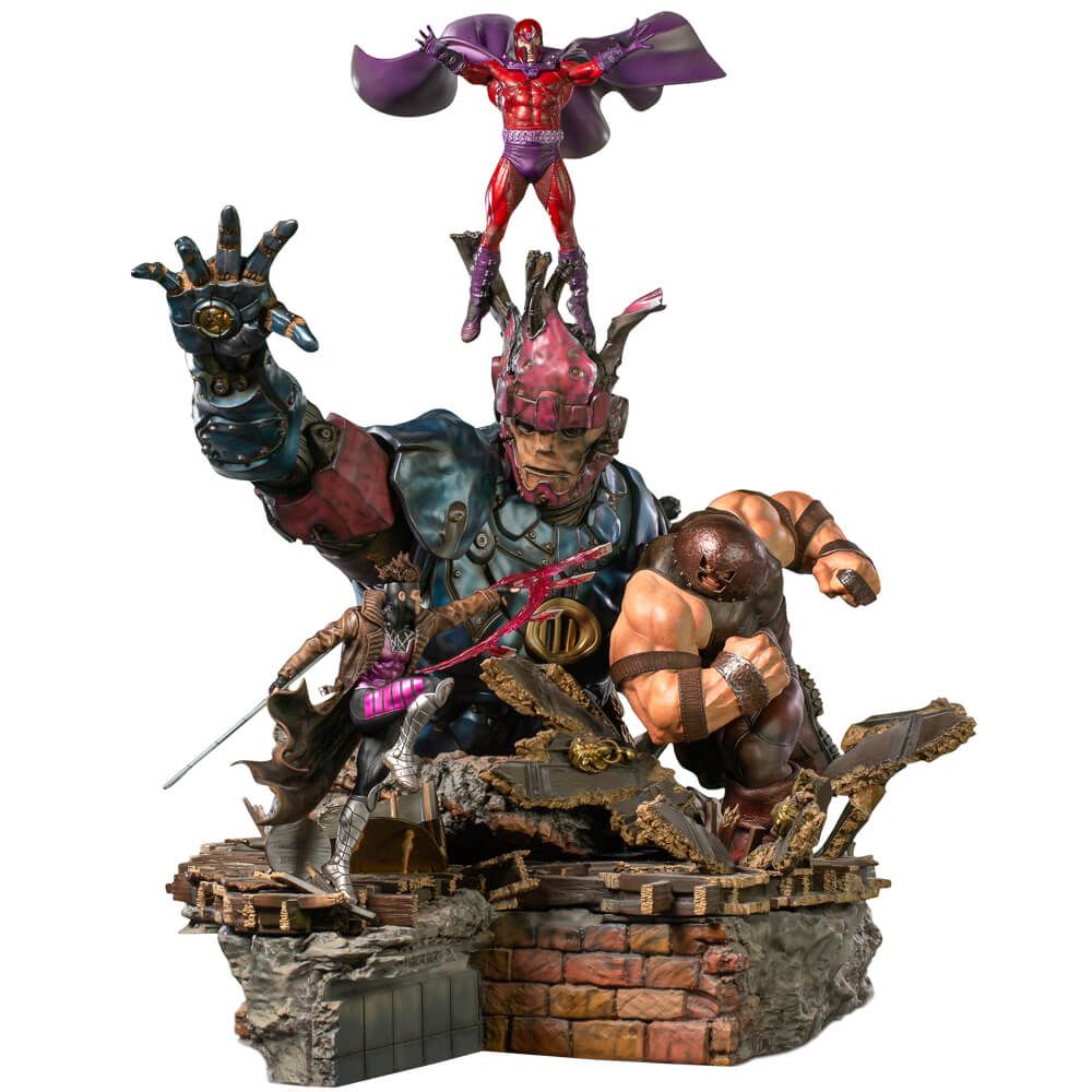 X-Men Vs Sentinel 2 (Deluxe) 1:10 Scale Statue By Iron Studios