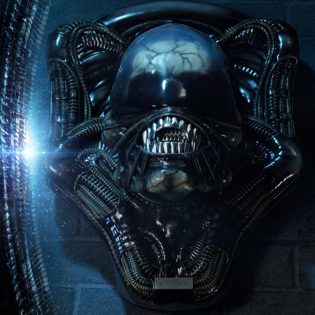 Alien Big Chap Head Trophy 3D Wall Art by Prime1 Studios